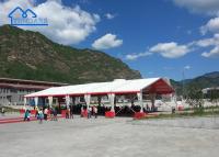 China Luxury Outdoor Custom Waterproof Event Wedding Tent 3m to 50m Span Aluminum Frame for sale