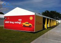 China Outdoor Custom Logo Inflatable Refugee Disaster Relief Tent 3m to 50m Wide Aluminum Alloy Frame for sale