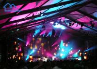 China Customized Color Marquee Canopy Tent 6m to 50m Span Aluminum Frame Wedding Event Tent for sale