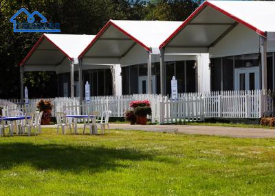 China UV-Resistant Party Marquee Tent 6601/T6 Aluminum Frame Custom Size White Canopy Structure for sale