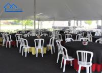 China Aluminum Frame Wedding Marquee Tent 6m to 50m Waterproof PVC Roof Camping Event Shelter for sale