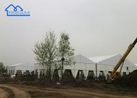 China Large Waterproof Fireproof Self-Cleaning Church Marquee Tent with Clear Window 10m Span for sale