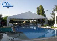 China Large Span Prefab Warehouse Membrane Structure Tent 25m Clear Span Event Hall for sale