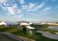 China Waterproof UV Resistant Fire Retardant Portable Aluminum Clear Large Marquee Tent 10m Width for sale
