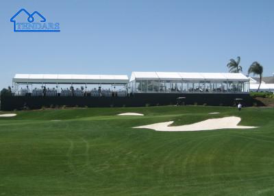 China Large Span Prefab Warehouse Membrane Structure Tent 25m Clear Span Event Hall for sale