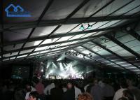 China Aluminum Frame Large Marquee Party Wedding Tent 20m Span 4m Side Height Waterproof Fireproof UV Resistant for sale