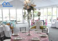 China Custom Wedding Party Event Tent 6m-50m Span Aluminum Frame Waterproof Canopy for sale
