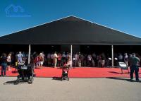 China Outdoor Custom White Roof PVC Wedding Frame Tent Heavy Duty Party Tent 3m to 50m for sale