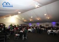 China Large PVC Aluminum Warehouse Tent 10-40m Span Industrial Storage Event Marquee for sale