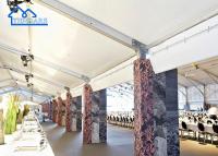 China Custom Flame Retardant UV Resistant Waterproof Event Marquee Wedding Tent 3m to 60m Width for sale