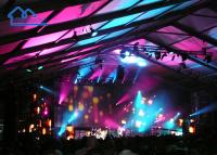 China Aluminum Alloy 6061/T6 Large Wedding Marquee Tent 6m-15m Span Waterproof Flame Retardant for sale