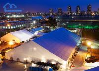 China Aluminum Alloy 6061/T6 Large Wedding Marquee Tent 6m-15m Span Waterproof Flame Retardant for sale