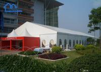 China Outdoor Custom White Roof PVC Wedding Frame Tent Heavy Duty Party Tent 3m to 50m for sale