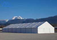 China Clear Span Aluminum Party Tent 5-60m Width with 850g PVC Roof for Permanent Marquee Structures for sale