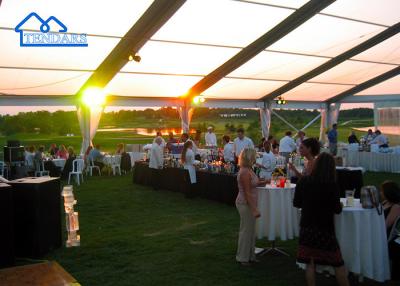 China Translucent Aluminum Frame Event Marquee Tent 10m 20m Air Conditioned Business Conference Banquet Party for sale