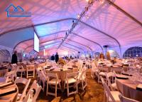 China Customized Clearspan Event Marquee Tent 3m to 50m Wide Aluminum Frame PVC Fabric for sale