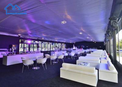 China Aluminum Alloy Clear Span Event Tent 50m Wide Portable Concert Stage Marquee for sale