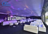 China Custom Direct Aluminum Alloy Big Tent Event Wedding Tent for Outdoor Party 3m to 50m Span for sale