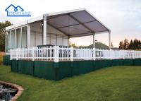 China Aluminum Frame PVC Party Tent 10-60m Span with 850g/sqm Roof Membrane for Events & Sports for sale
