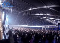 China Permanent Commercial Marquee Aluminum Tent 3m-70m Width with 15+ Year Frame Lifespan for Events for sale