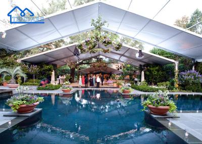China Clear Span Outdoor Double-Layer Steel Frame Event Tent with 3000MM Waterproof Rating and 5-Year Durability for sale