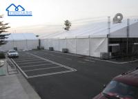 China 15x15m Sports Hall Tent Heavy Duty Aluminum High Peak UV-Resistant Fabric 75kg Snow Load for sale