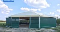 China Custom Aluminum Frame Sports Hall Tent 6m-40m Wide Paddle Tennis Court Cover for sale