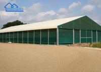 China 15x15m Sports Hall Tent Heavy Duty Aluminum High Peak UV-Resistant Fabric 75kg Snow Load for sale