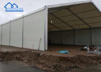 China 25x50m Aluminum Sports Hall Tent with 100 KM/H Wind Resistance and 850gsm Waterproof PVC Roof for sale