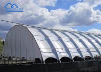China Custom Basketball Court Canopy Tent White Roof Polygonal Tent 10m to 50m Width for sale