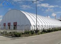 China Custom Basketball Court Canopy Tent White Roof Polygonal Tent 10m to 50m Width for sale