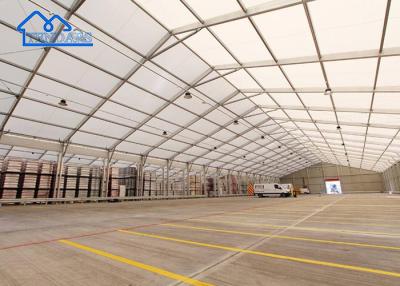 China 25x50m Aluminum Sports Hall Tent with 100 KM/H Wind Resistance and 850gsm Waterproof PVC Roof for sale