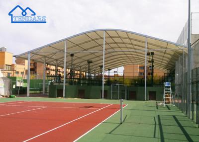 China Custom Large Aluminum Structure Outdoor Sports Tent Padel Court with Cover 75kg Snow Load for sale