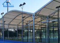 China Large Sports Canopy 6-60m Span Aluminum Alloy Waterproof PVC Structure for Outdoor Courts for sale