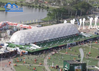 China Custom White Inflatable Air Dome Sports House Tent for Basketball Tennis Court Cover 750g for sale