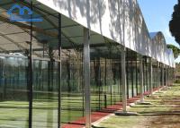 China Custom Sports Canopy Tent 3-50m Span Waterproof Outdoor Tennis Court Shelter with Aluminum Frame for sale