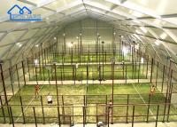 China Customized Transparent Sports Hall Tent Aluminum Frame 100km/h Wind Load for sale
