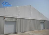 China Heavy Duty Outdoor Winter PVC Warehouse Storage Tent 1000 Seater Capacity with 25kg/sqm Snow Load and 20+ Year Lifespan for sale