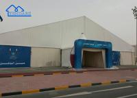 China Aluminum 6061 Waterproof Winter Outdoor Storage Tent 3m to 60m Span Customizable for sale