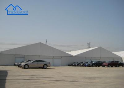 China Aluminum 6061 Waterproof Winter Outdoor Storage Tent 3m to 60m Span Customizable for sale