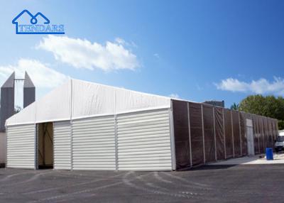 China Fire Retardant Warehouse Tent 5m Span Aluminum Frame Industrial Storage Shelter for sale