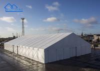 China Industrial Winter Warehouse Storage Tent 25m Span Aluminum Frame Temporary Construction Canopy for sale