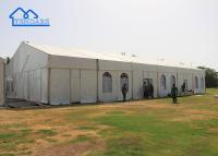 China 9m Span Commercial Storage Tent - Waterproof Winter Shelter with ISO9001 Certification & 80-100km/h Wind Load for sale