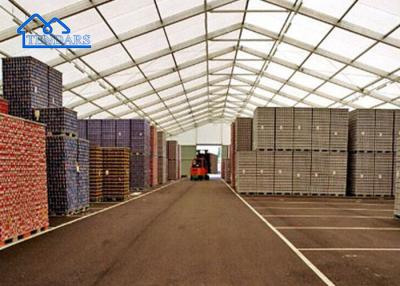 China 9m Span Commercial Storage Tent - Waterproof Winter Shelter with ISO9001 Certification & 80-100km/h Wind Load for sale