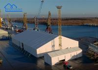 China Aluminum Alloy Warehouse Storage Tent with 80-120 km/h Wind Resistance and 25 kg/sqm Snow Load Capacity for Industrial Use for sale