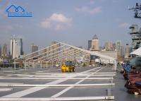 China Heavy Duty Fire Retardant Storage Tent 3-60m Width 20 Year Lifespan Industrial Shelter for sale