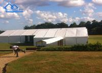 China Outdoor Industrial Warehouse Tent - 100km/h Wind Load & 75kg/sqm Snow Capacity Aluminum Structure for sale