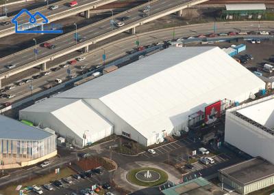 China Outdoor Industrial Warehouse Tent - 100km/h Wind Load & 75kg/sqm Snow Capacity Aluminum Structure for sale