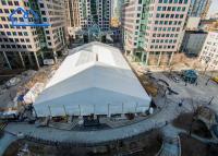 China Aluminum Alloy Warehouse Storage Tent with 80-120 km/h Wind Resistance and 25 kg/sqm Snow Load Capacity for Industrial Use for sale