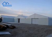 China 8x8m Heavy Duty Marquee Tent Reinforced Alloy Heavy Duty Anchors 850g/m² Heavy Fabric for Trade Exhibitions for sale